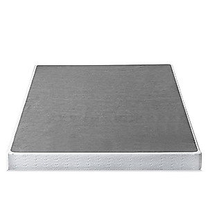 ZINUS 5 Inch Metal Smart Box Spring with Quick Assembly, Mattress Foundation, Strong Metal Frame, Easy Assembly, Queen