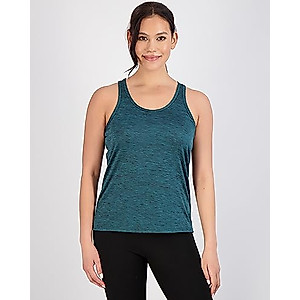 5 Pack: Womens Quick Dry Fit Ladies Tops Blouse Tee Athletic Yoga Workout Running Gym Active Tees Exercise Women Racerback Sleeveless Flowy Fitness Loose Fit Moisture Wicking Tank Top- Set 12, L