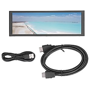 PC Case Secondary Screen 7.9in TFT LCD Portable Monitor for Computer Laptop(Capacitive Touchscreen)
