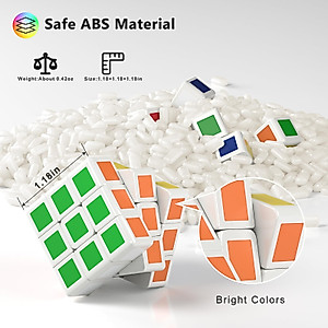 Vdealen 24 Pack Mini Cube Puzzle Party Favors for Kids, 1.18in 3x3 Magic Cube School Rewards & Classroom Prize for Students, Birthday Party Favors Easter Christmas Stocking Stuffers Gifts for Kids