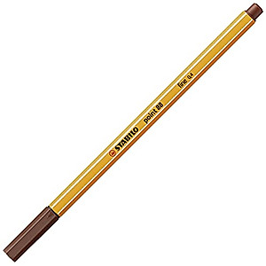 STABILO Point 88 Fineliner, Brown, 0.4 mm