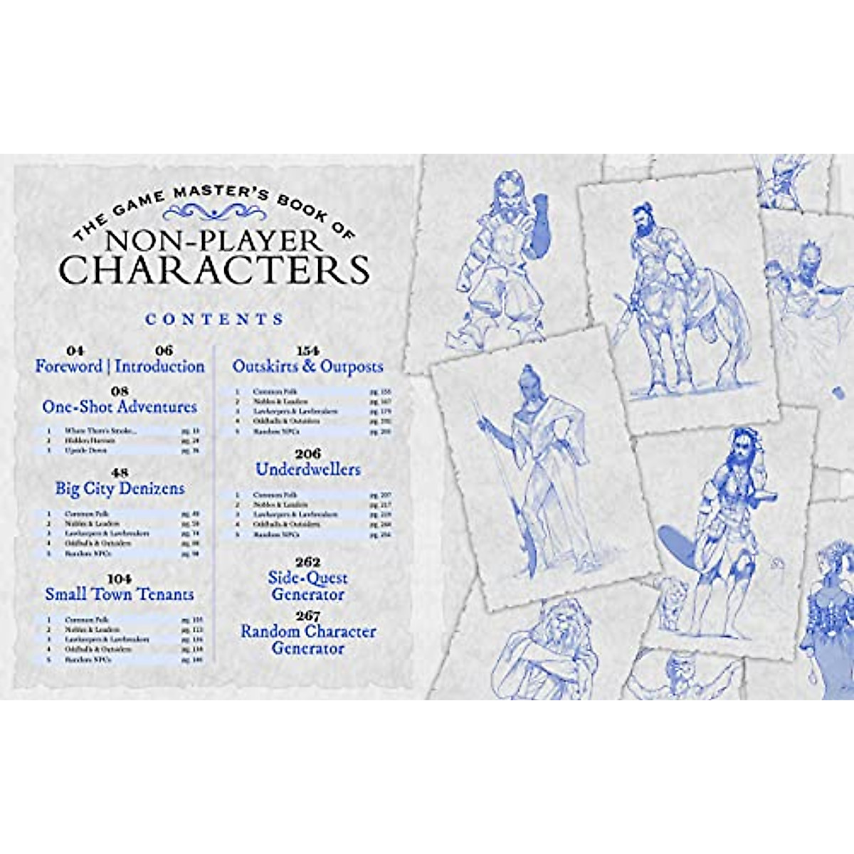 The Game Master's Book of Non-Player Characters: 500+ unique bartenders, brawlers, mages, merchants, royals, rogues, sages, sailors, warriors, weirdos ... RPG adventures (The Game Master Series)