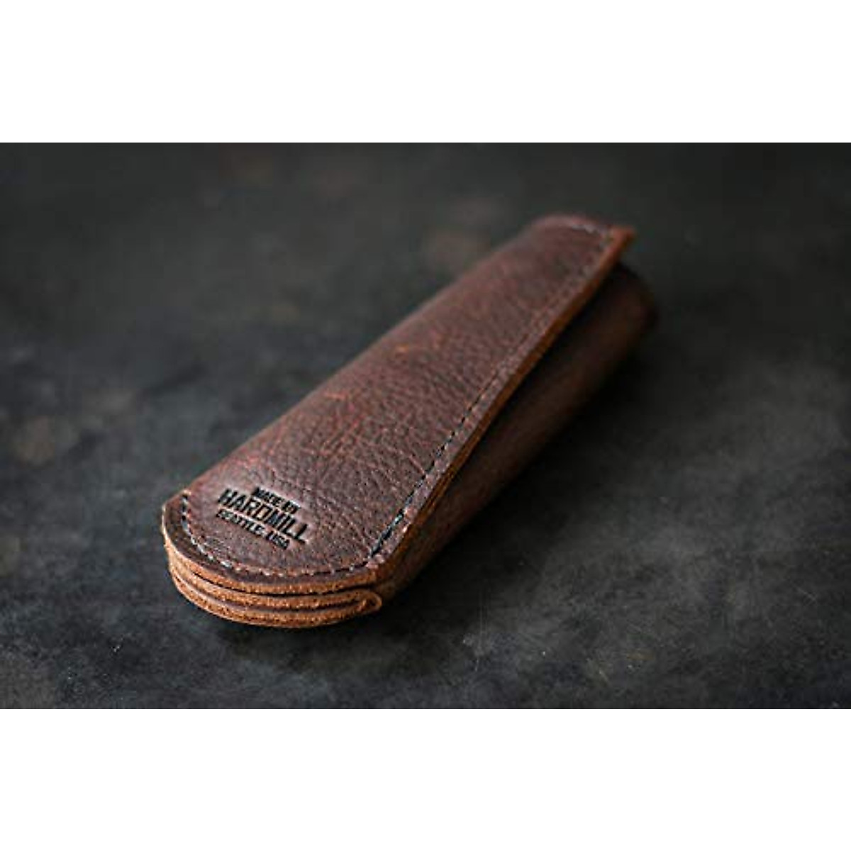 Leather Cast Iron Skillet Pan Handle Cover - Made In USA (Standard 4.5")