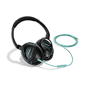 Bose SoundTrue Headphones Around-Ear Style, Black/Mint