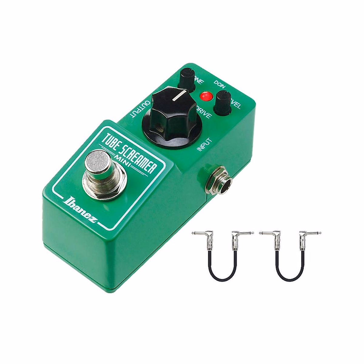 Ibanez TSMINI MINI Tube Screamer Pedal w/ Patch Cables