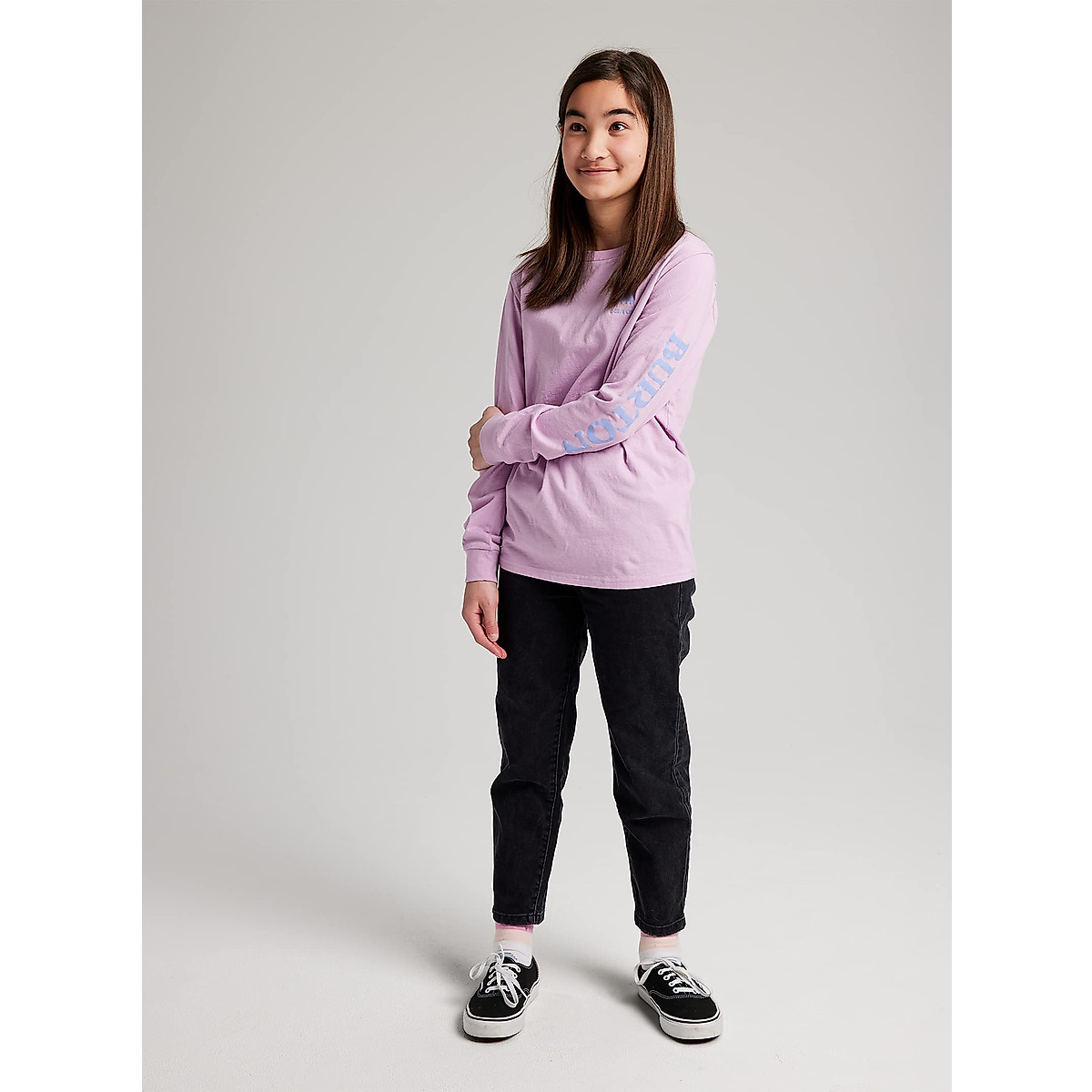 Burton Boys' Standard Elite Long Sleeve, Orchid Bouquet, Large