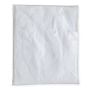 VOGRYE Professional Lab Coat for Women Men Long Sleeve, White, Unisex (Small, White)