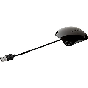 Targus Retractable 4-Port Hub, Black (ACH113US)