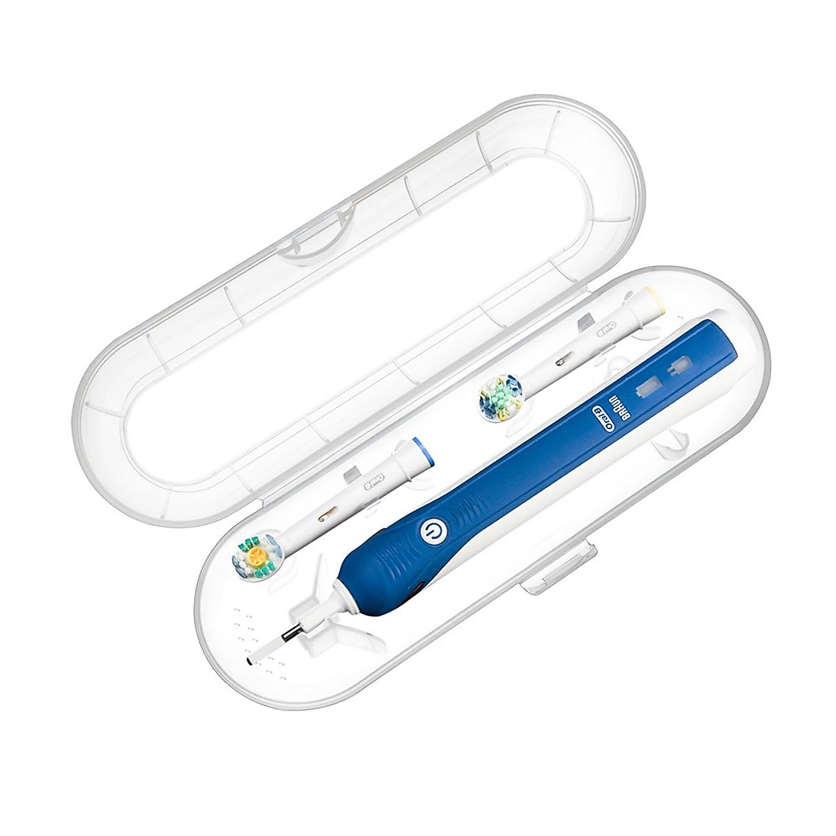 Nincha Portable Replacement Plastic Electric Toothbrush Travel Case for Oral-B Pro Series