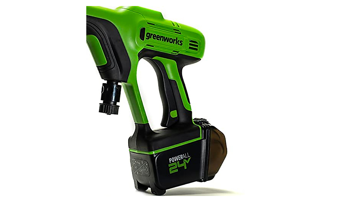 Greenworks 24V Portable Power Cleaner - 600 PSI Cordless Pressure Washer
