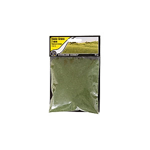 Woodland Scenics Static Grass 2mm-Medium Green -FS614