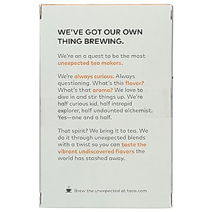 Tazo Organic Baked Cinnamon Apple Tea, 20 ct