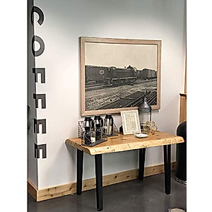 Hairpin Legs (Single Leg) (Size Ranges: 8" to 27") (1.5" Wide - 3/16" Thick Metal) U Shape Legs, U shape Legs, Coffee Table Legs, Furniture Legs, Bench Legs, Desk Leg, Industrial Modern, Home, DIY