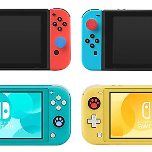 LONANDY 2 Pack Joycon Joysticks, Joycon Repair Kit Joystick Replacement Parts for Nintendo Switch, Switch Lite & Switch OLED, Include Thumb Grips, Metal Lock Buckles