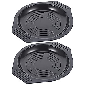 Home Decor Home Decoration 2Pcs Melamine Korean Cooking Stone Bowl Trivet Dolsot Ttukbaegi Stone Bowl Tray Hot Pot Mat for Bibimbap Korean Food and Soup 23.5X20X2.5CM Home Decor Plastic Tray