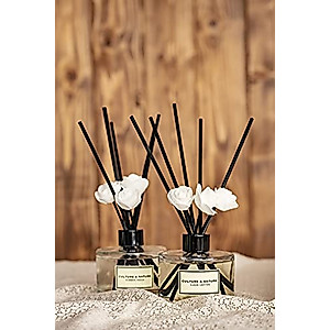 CULTURE & NATURE Reed Diffuser 6.7 oz (200ml) English Pear & Freesia Scented Reed Diffuser Set