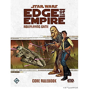 Star Wars Edge of the Empire Core Rulebook | Roleplaying Game | Strategy Game For Adults and Kids | Ages 10 and up | 3-5 Players | Average Playtime 1 Hour | Made by Fantasy Flight Games