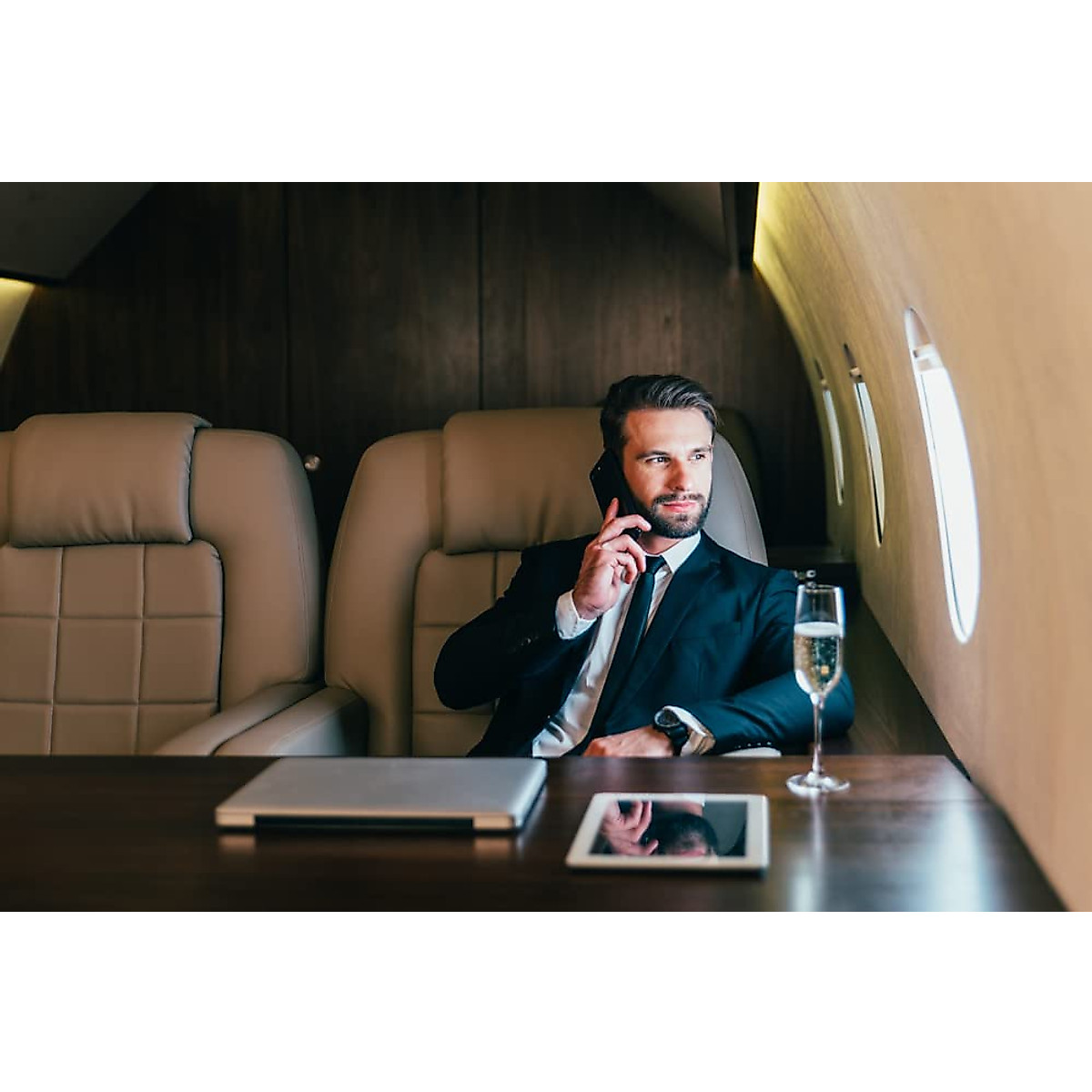 MONTABLEU Milano Handcrafted Mens Credit Card Holder Slim Front Pocket Wallet, Executive Black