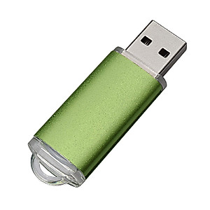 10PCS 2.0/3.0 USB Flash Drive Pen Drive Memory Stick Thumb Stick Pen Black (2.0/2GB, Green)