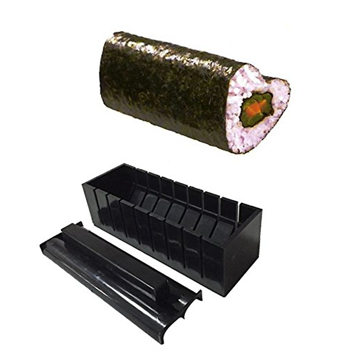 Zen Formosa Sushi Making Kit, Premium Design for Beginner with Step-By-Step Picture Instruction