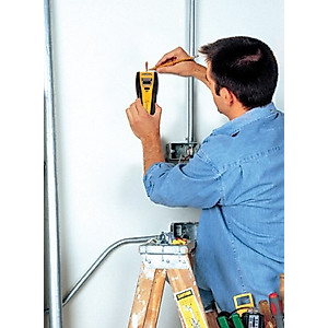 Zircon MultiScanner i320 OneStep Center-Finding Stud Finder with Metal Scanning and DVD How-To Guide
