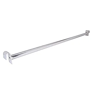 Econoco KHG684 Straight 1-1/4" Round Tubing Hangrail, 48" (Pack of 10)