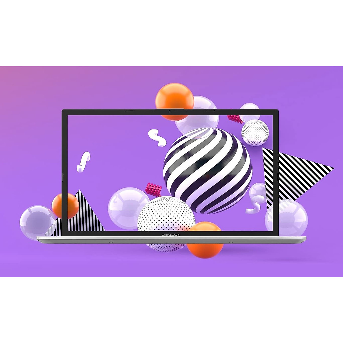 ASUS 2022 VivoBook 17 K712EA Thin and Light Laptop, 17.3” FHD Display, Intel Core i5-1135G7, 16GB DDR4 RAM, 512GB PCIe SSD, Backlit Keyboard, Wireless-AX, HDMI, Windows 10, Silver