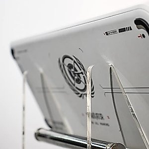 Mechanical Keyboard Storage Stand Display Keyboard Holder White Transparent Acrylic Stand for Two Keyboard