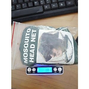 Mosquito Head Mesh Nets Gnat Face Netting Protecting Net for Any Outdoor Activities, Works Over Most Hats Comes(Total 3pcs, Black, Gray, Military)