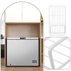 Iron Organizer For Freezer Freezer Wire Divider iron wire Mesh grid fridge shelf organizer ice cream clothes single sided cupboard Metal Shelf Separators partition board