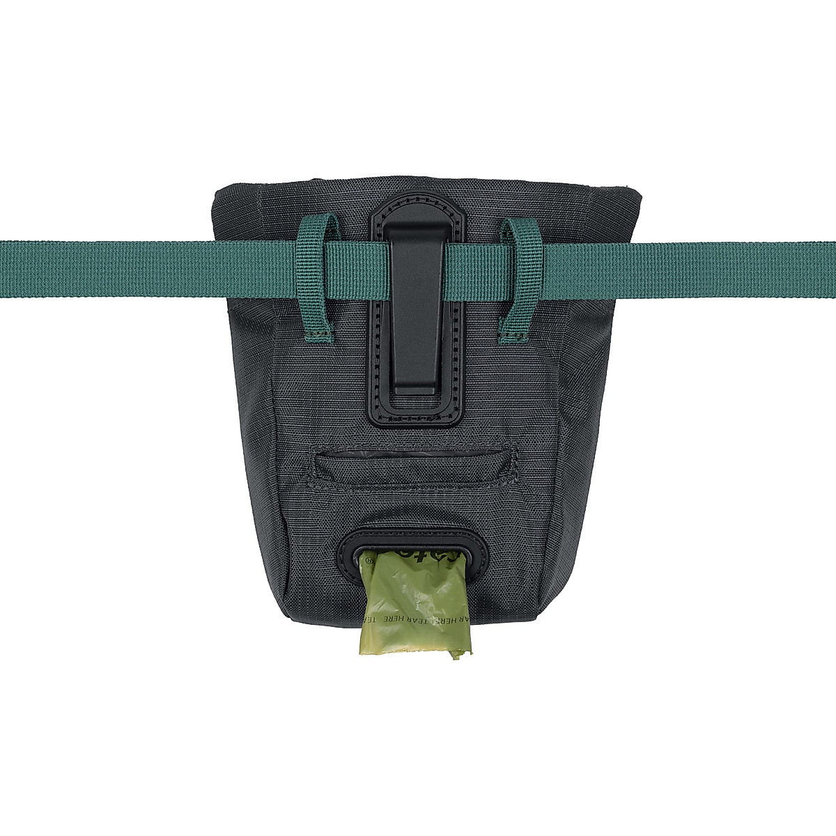 Ruffwear, Pack Out Bag, Pick-up Bag Holder and Dispenser for Dog Walking, Basalt Gray, Large