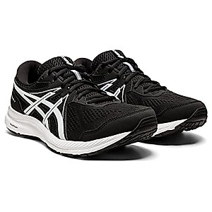 ASICS Gel-Contend® 7 Black/White 9.5 4E - Extra Wide