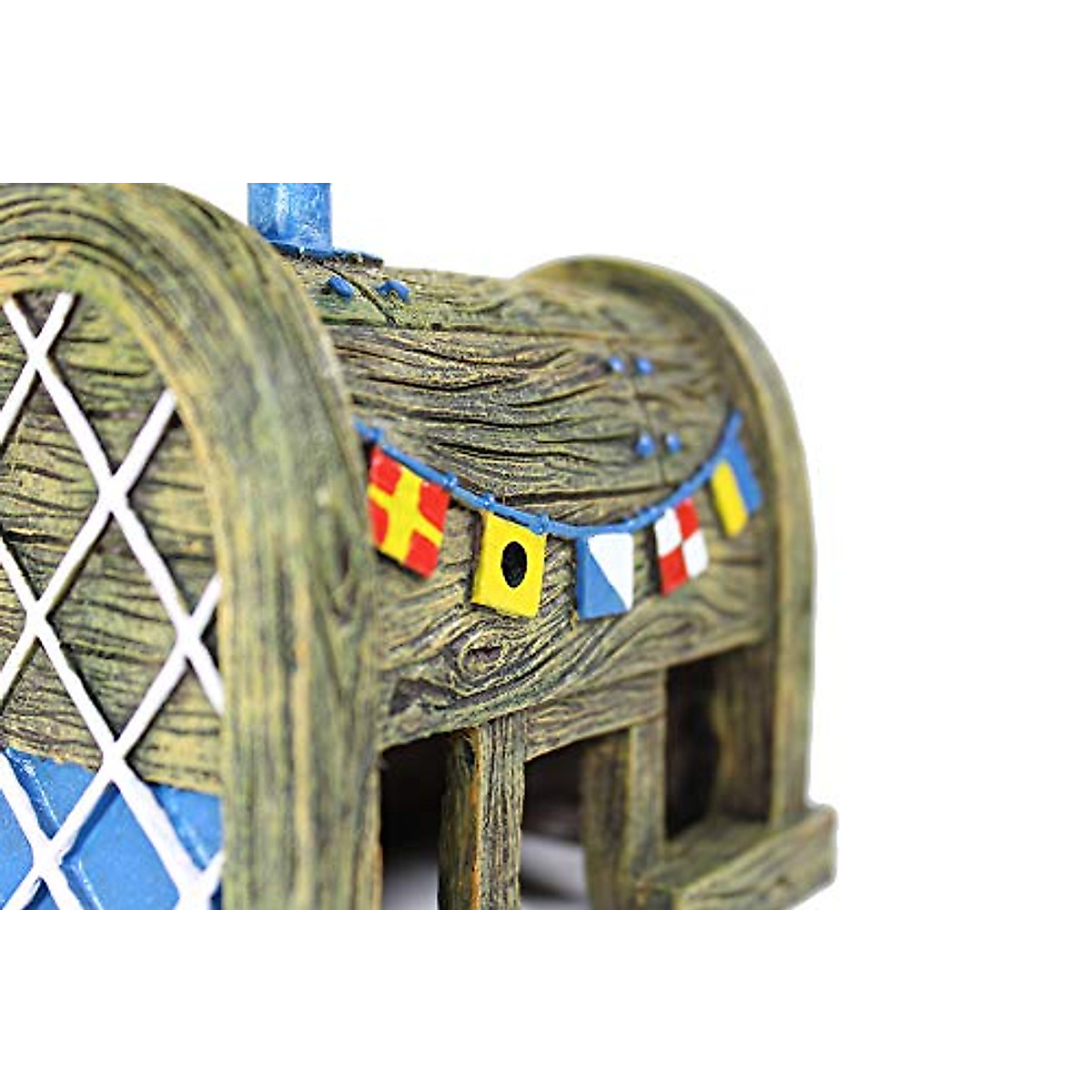 Penn-Plax Spongebob Squarepants Officially Licensed Aquarium Ornament – The Krusty Krab – Large