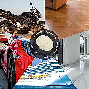 Polishing Pad Buffing Pads Kit 6 Pcs 3 Inch Wool Polishing Pad Hook Loop Buffing Pads for Drill Curved Edge Compound Cutting Pad Drill Polisher Attachment Wheel Polish Pad Car Body Repair Buffing