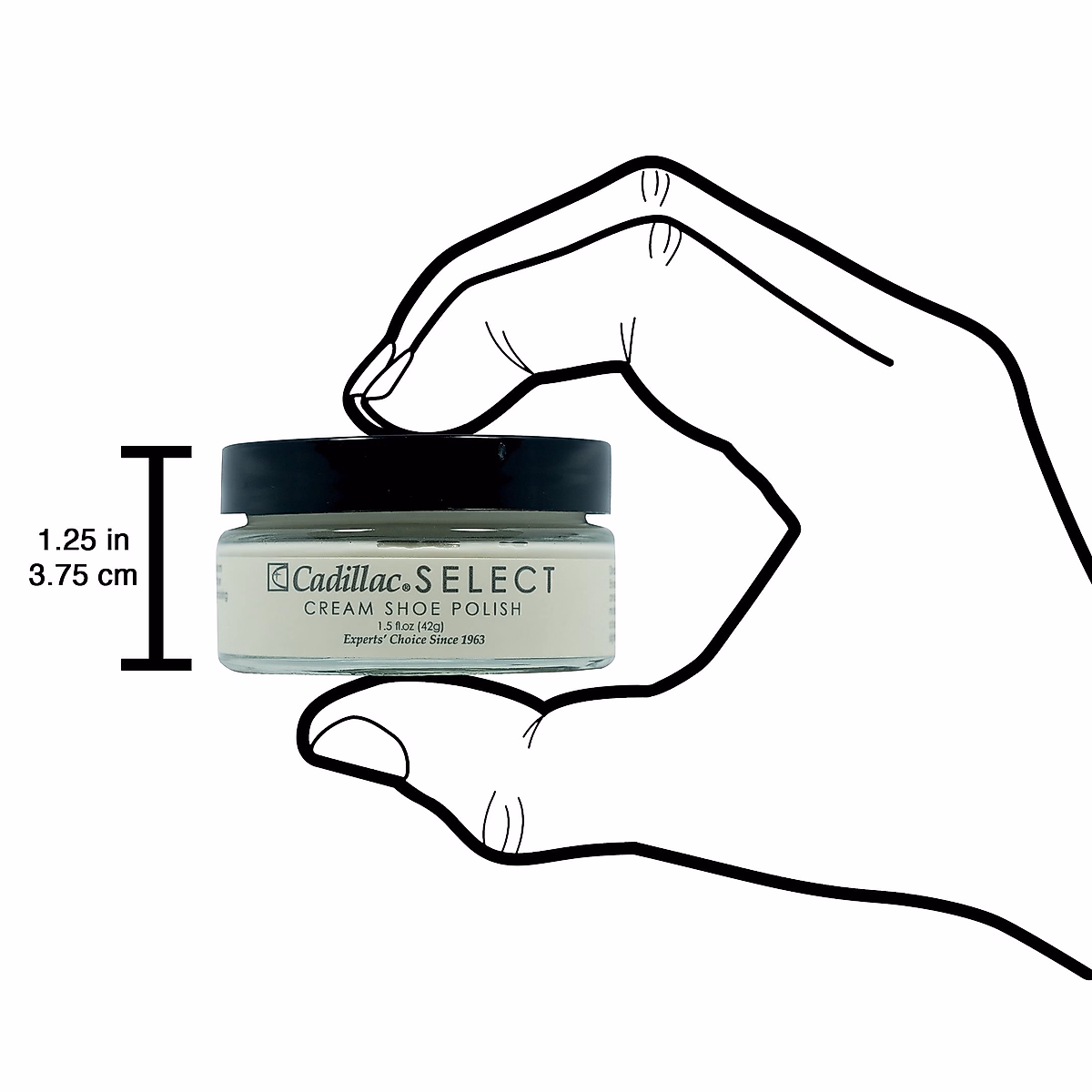 Cadillac Select Premium Cream Shoe Polish - Neutral