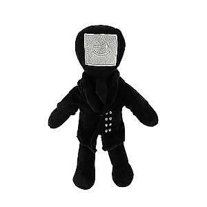 RANJOYUN Skibidi Toilet Plush, 11 inch Speakean Cameraman Speakerman Titan Tv Man Bosses Plushies Toy, Stuffed Plushie Doll Toys Collectible Gifts for Kids Fans Aldults Birthday (6 PCS)