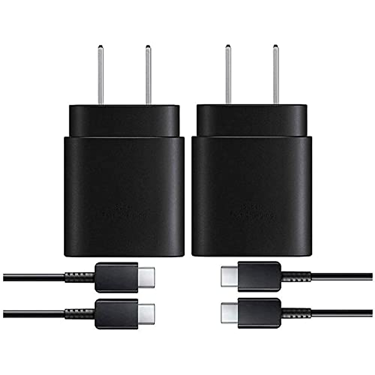 Samsung USB-C Super Fast Charging Wall Charger-25W PD Charger Adapter with Type-C Cable(5ft) for Samsung Galaxy S22/S22 Ultra/S22+/S21/S21+/S21 Ultra/S20/S20+/S20 Ultra/Note 20/Note 20 Ultra/Note 10+