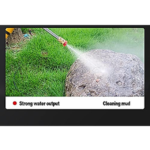 RYPPLE Cordless Pressure Washer,20000mAh Electric Car Washer,Power Cleaner, 500W Wireless High Pressure Cleaner, Foam Rechargeable Auto Spray Garden Washing Tool, with Accessories Kit and A Charger I