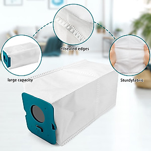 Odashen 5pcs Clean Station Dust Bag for Samsung Bespoke Jet VCA-ADB95 Wireless Cleaner Replacement