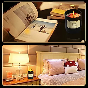 Candles for Home Scented，Highly Scented Candles14% Essential Oil,Natural Soy Wax Candle Stress Relief and Relax for Home & Bedroom ，Candles Gift for Women ，Summer Gardenia Scented Candles