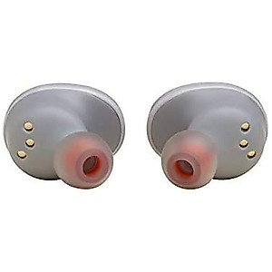 JBL Tune 120 Wireless Earbud Headphones with JBL Charging Case and Hardshell Case Bundle (White, Tune 120)