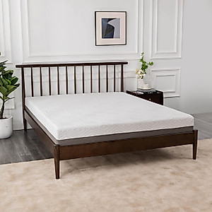 Dyonery 10 Inch RV Short Queen Memory Foam Mattress, Mattress in a Box, CertiPUR-US Certified, Medium, 60"x75"x10", White