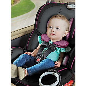 Universal Child Car Seat Chest Harness Clip Universal Safer Belt Clip Buckle Lock Stroller Chest Clip Adjustable Guard for Baby and Kids (Black)