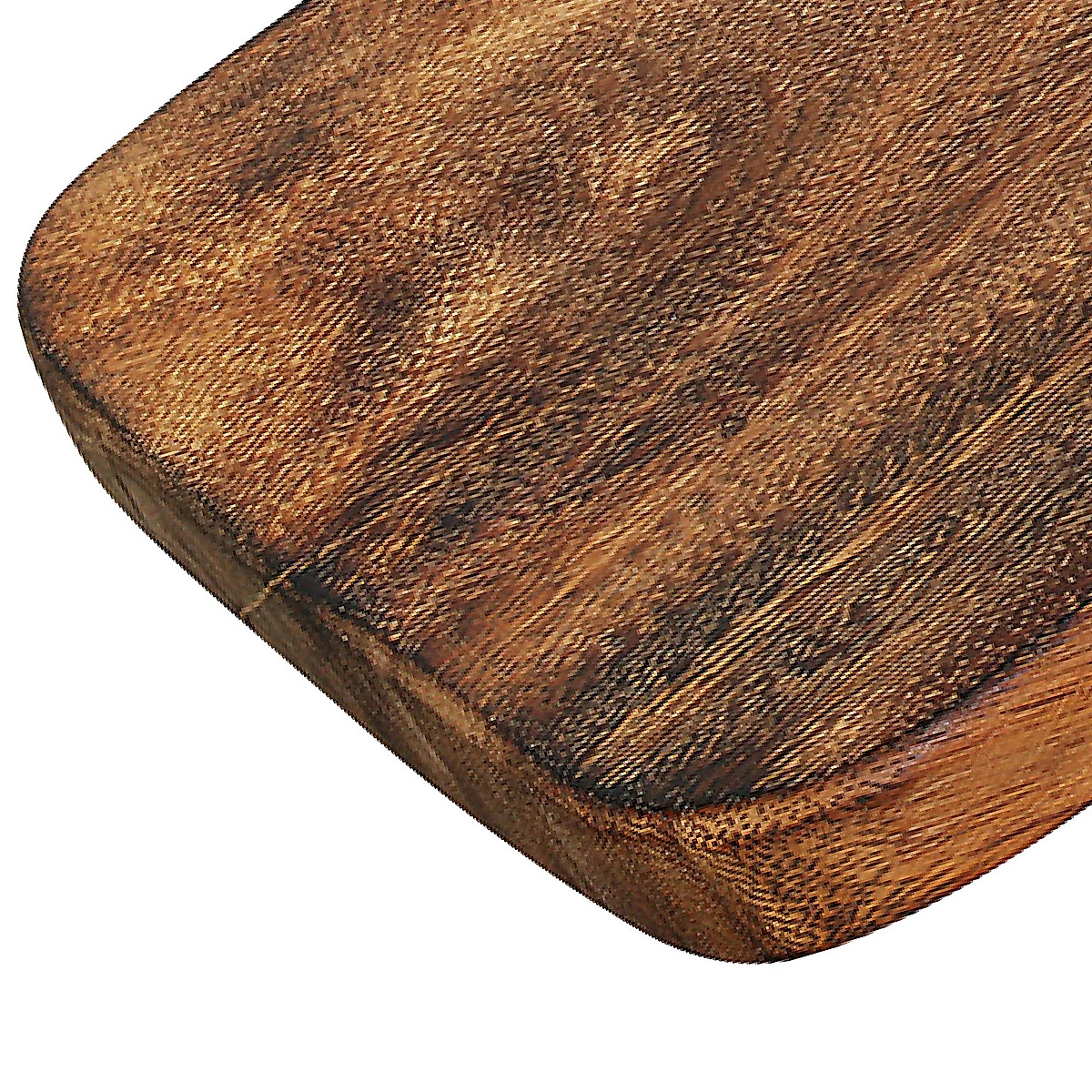 Zassenhaus Acacia Wood Serving Board with Handle, 24-Inch by 8-Inch, Natural