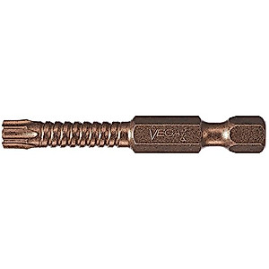 VEGA T25 TORX Impact Driver Bits. Impactech Professional Grade Impact Ready T-25 TORX 2" Bits. (Pack of 5) P150T25A-5