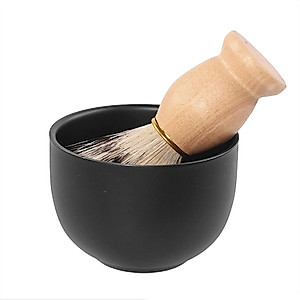 Seeing Stone Shaving Soap Bowl Stainless Steel Shaving Soap Bowl Cup Mug Tool Natural For Man Shavers Razors Cleansing Foam Round With The Aimes Of To Deliver The Best Shave Of Exfoliating Face Pads