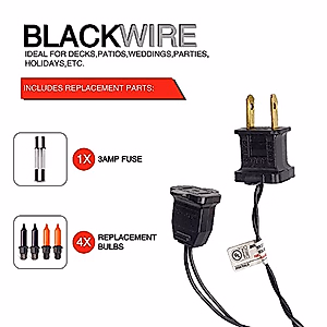 Dazzle Bright 8.5 FT 150 Count Mini Icicle Lights, Halloween Decorations for Indoor Outdoor Home Garden Holiday Party (Purple & Orange)