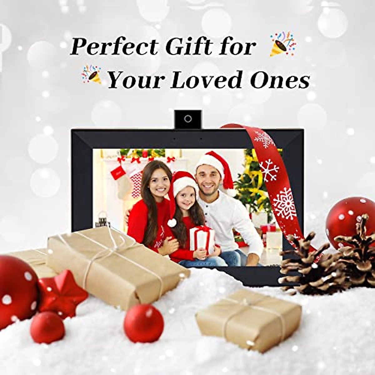 Digital Picture Frame, Humblestead 10.1 Inch WiFi Digital Photo Frame with 1280 * 800 IPS HD Touchscreen, Video Call, Auto Dim, Share Photos and Videos Instantly from Anywhere via App