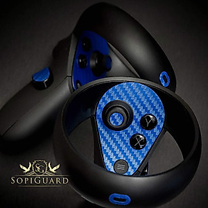 SopiGuard Skin for Oculus Quest Precision Vinyl Sticker Skin (3M Black Camo)