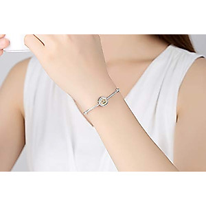 EVESCITY 925 Silver My Boo Cute Ghost Halloween Fashion Sterling Charm Bead Pendant For Charms Bracelets ♥ Best Jewelry Gifts for Her Holiday Halloween Fall Autumn ♥